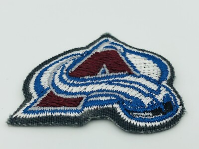 Mini Colorado Avalanche Logo Embroidered NHL Hockey Sew/Iron On Patch ...