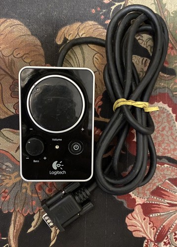 Logitech Z4 Computer Speaker System Wired Volume Bass Controller ...