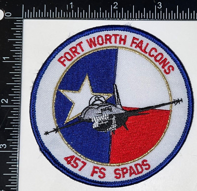 USAF Fort Worth Falcons TX Air National Guard 457th Fighter Squadron ...