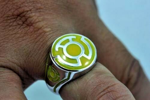 Yellow Lantern Ring Replica