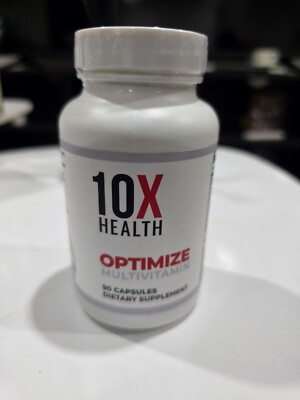 10X Health Optimize Methylated Multivitamin 90 Capsules free shipping ...