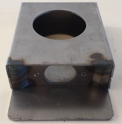 (2x) Gate / Door Steel Lock Box - Single Hole - Weld - 1 1/4" x 3 1/2 ...