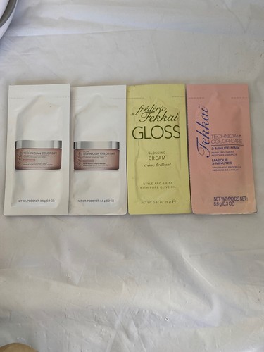 frederic fekkai sample packets glossing cream technician color care ...