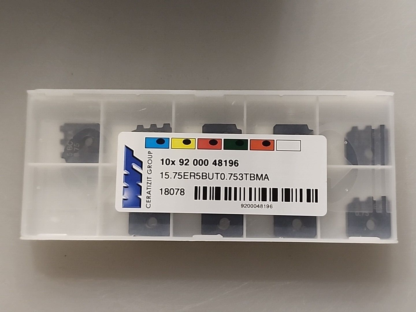 15.75ER5BUT0.753TBMA WNT Ceratizit *9PCS* Right Outer API Buttress ...