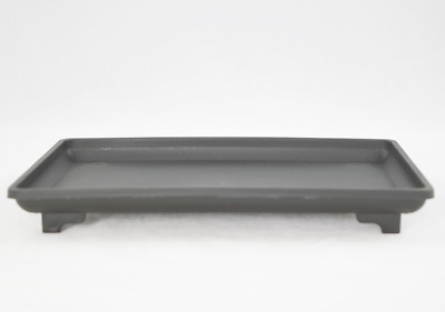 1 Rectangular Black Plastic Humidity/Drip Tray for Bonsai Tree 9"x 6"x ...