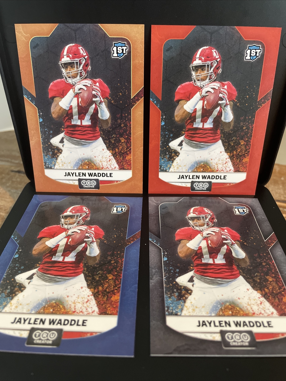 2021 Tru Creator Jaylen Waddle RC 4 Card Lot TruCreator (not Super Glow ...