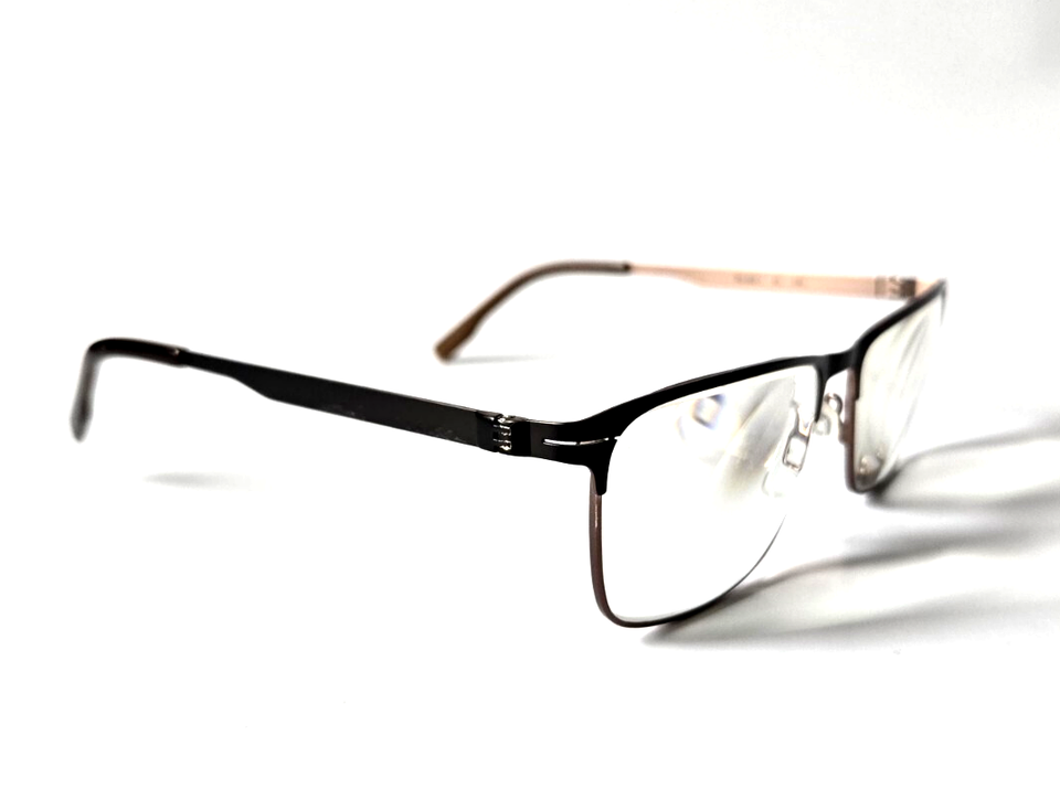 PERRY ELLIS PE 408-1 NEW SQUARE AUTHENTIC FULL RIM EYEGLASSES FRAMES 55 ...