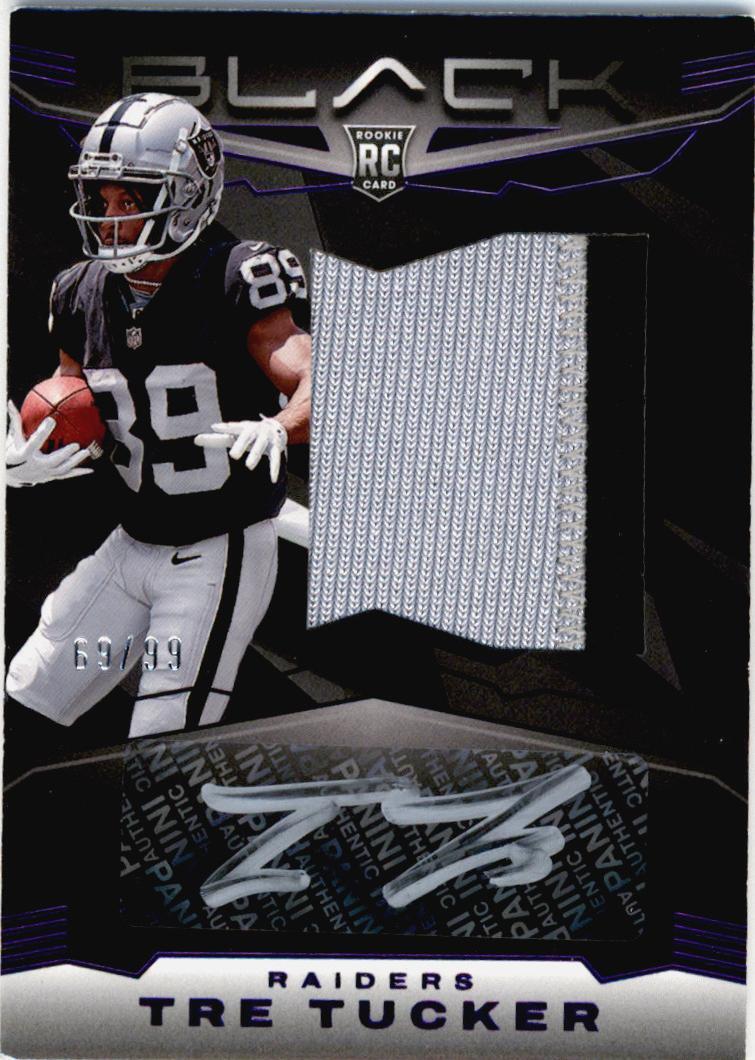 2023 Panini Black - Rookie Patch Autographs Tre Tucker #238 Royal /99 ...