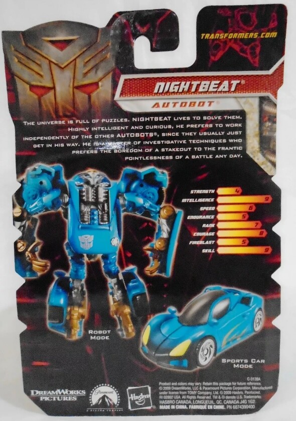 REVENGE FALLEN ROTF NIGHTBEAT AUTOBOT SCOUT MOSC TRANSFORMERS | eBay