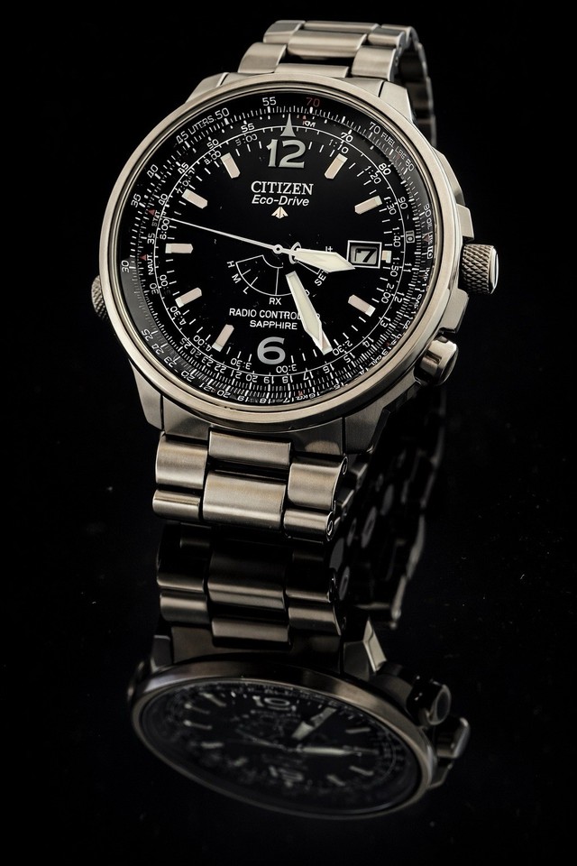 Citizen Promaster Eco-Drive Titanium Radio Controlled Sapphire 20Bar ...