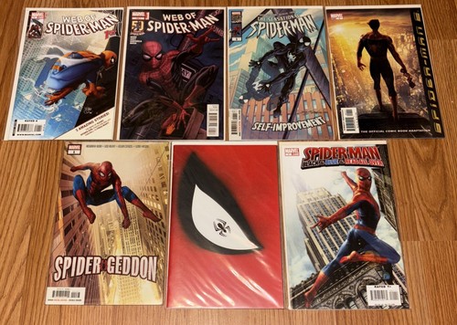 Spider-Man Lot Of 7 #1 Issues With variant Cover. Nice Set Of Comics ...
