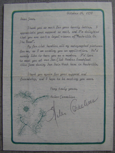 Helen Cornelius country singer-writer w Jim Ed Brown duets signed ...