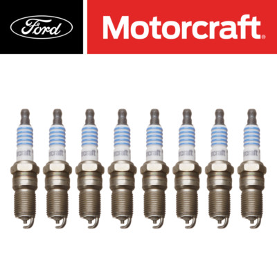 SPARK PLUGS 8 PIECES PLATINUM FORD F150 5.0L 11-17 MUSTANG 5.0L & 5.2L ...