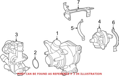 Genuine OEM Engine Coolant Thermostat for Mercedes 2642001501 | eBay