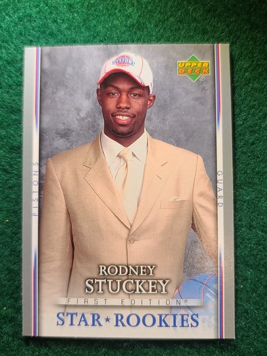 2007-08 Upper Deck First Edition Pistons Basketball Card #215 Rodney ...