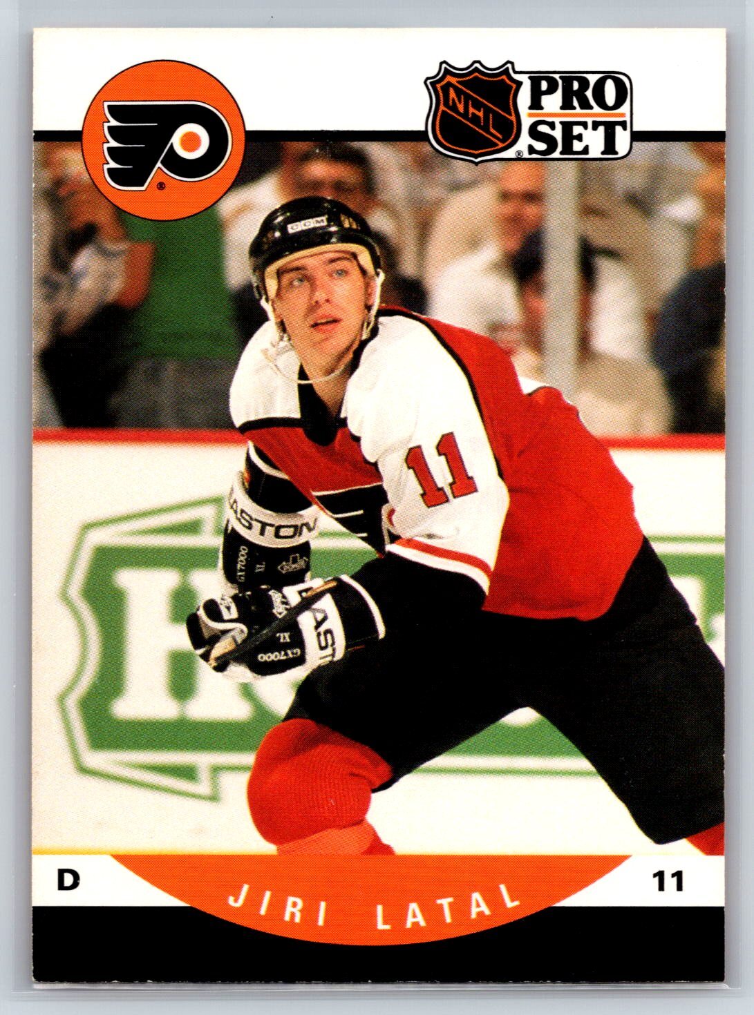 1990-91 NHL Pro Set Jiri Latal Rookie Philadelphia Flyers RC #501 | eBay