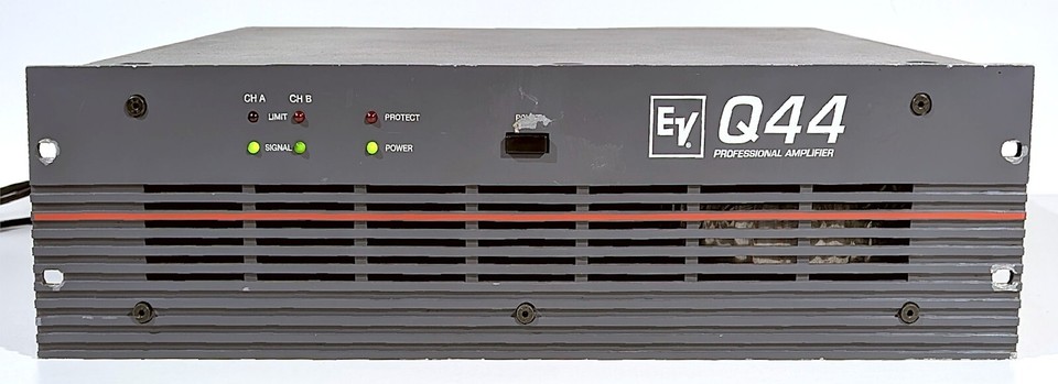 🔥【BRIDGE to 720W】Electro-Voice Q44 2x 450W Power Amp! EV~PRO SERVICED💥GUARANTY | eBay