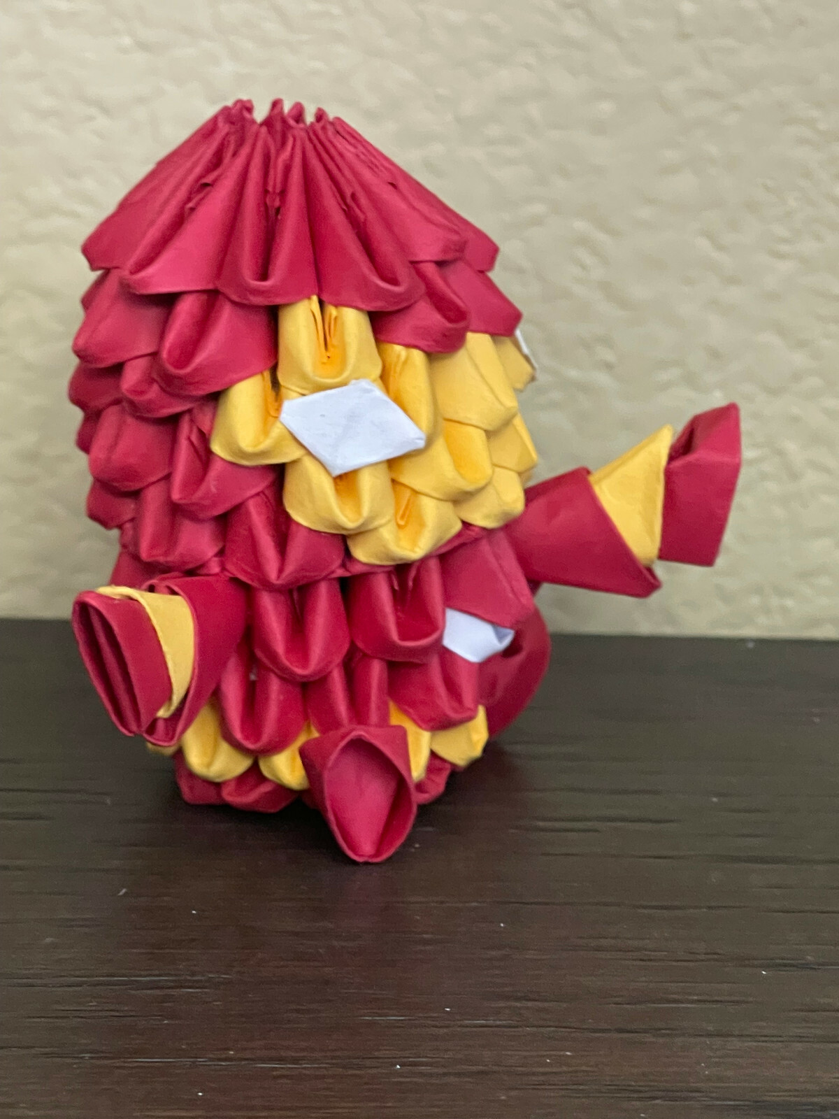 3D Origami Handcraft Paper Folding Small Figurine Iron Man Marvel ...