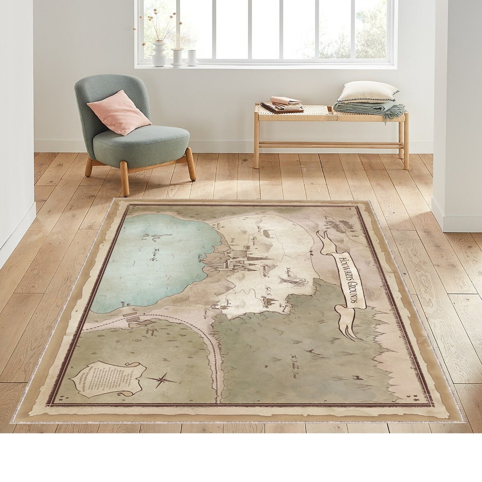 Map Rug, Earth Map, Earth Map Rugs, Themed Map, Popular Maps Rug, Retro ...