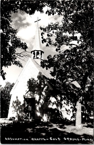 RPPC Assumption Chapel Cold Spring Minnesota Postcard A60 | eBay