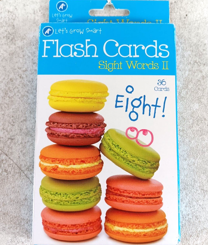 Let's Grow Smart 36 Flash Cards Sight Words II by Bendon | eBay