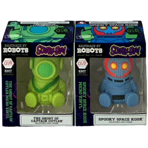 Scooby-Doo Space Kook & Captain Cutler Handmade by Robots 2” Micro ...