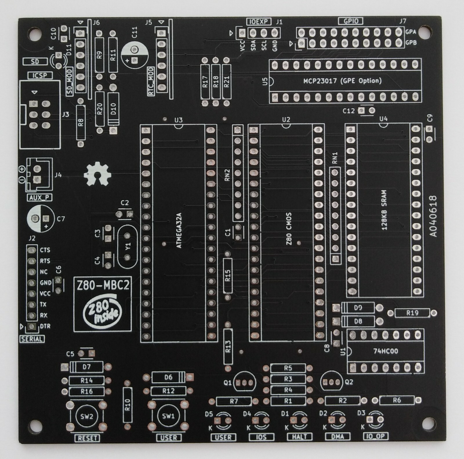 Z80-MBC2 SBC PCB board | eBay