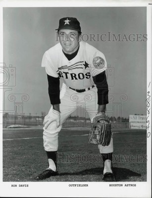 1967 Press Photo Houston Astros baseball player Ron Davis - kfx03542 | eBay