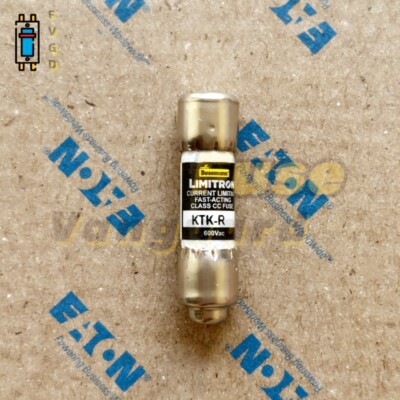Industrial Control Fuse Bussmann KTK-R-1/2 Fast Acting Fuse - 0.5 Amp ...