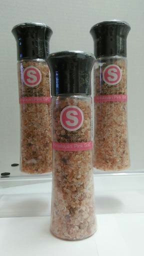 **NEW** LOT OF 3 ~ NATURAL PINK HIMALAYAN ROCK SALT GRINDERS | eBay