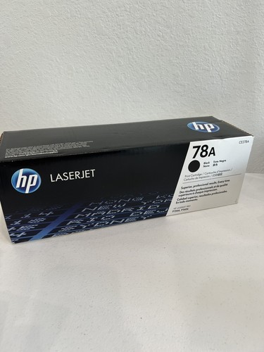 Genuine HP LaserJet 78A Toner Print Cartridge Black CE278A New Sealed ...