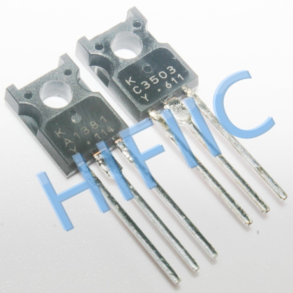 1Pairs 2SA1381-Y 2SC3503-Y (A1381 C3503) Transistor TO126F | eBay