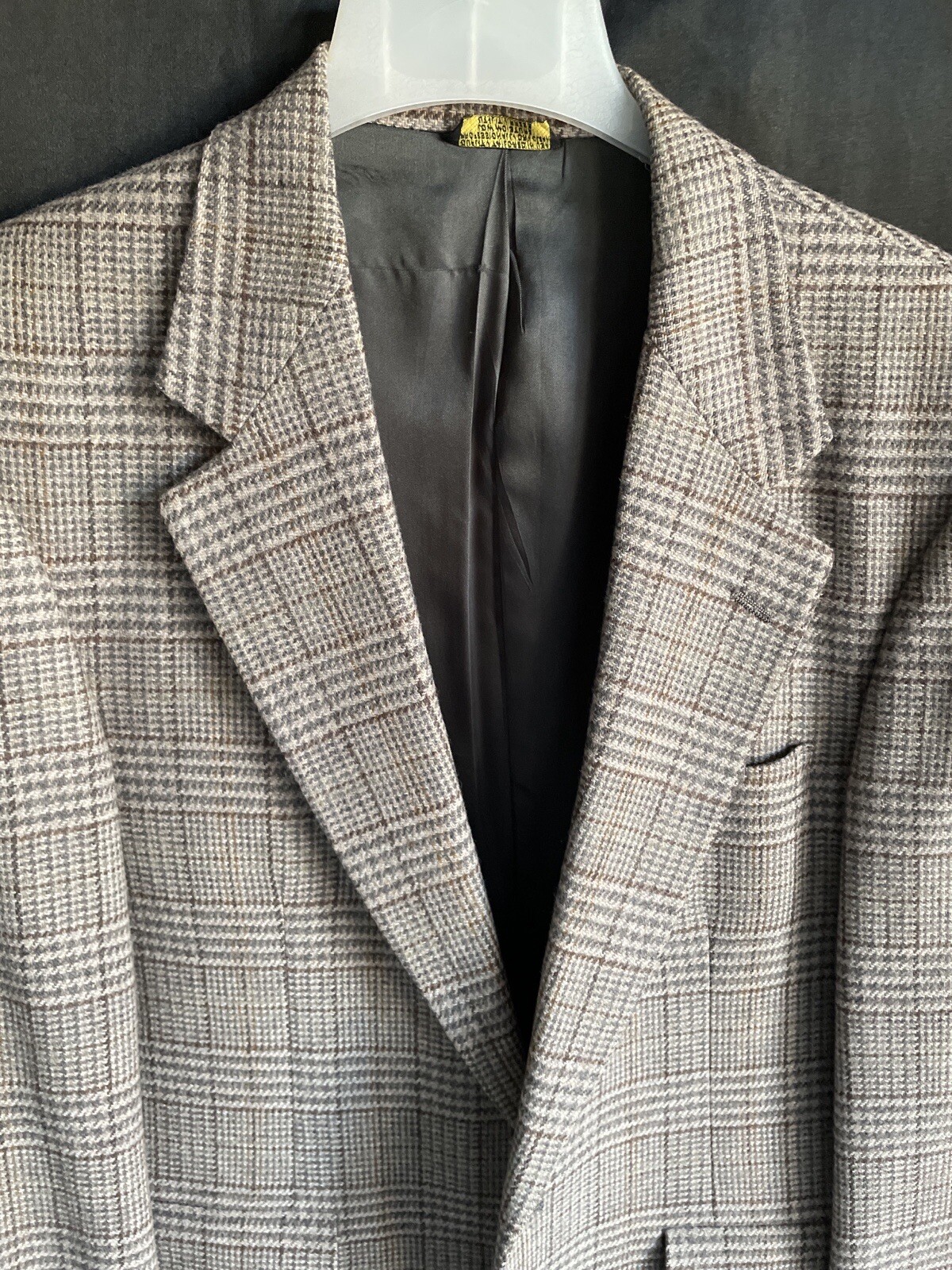 Men’s Wool tweed Jacket ,neutral Camel ,USA, Design… - Gem