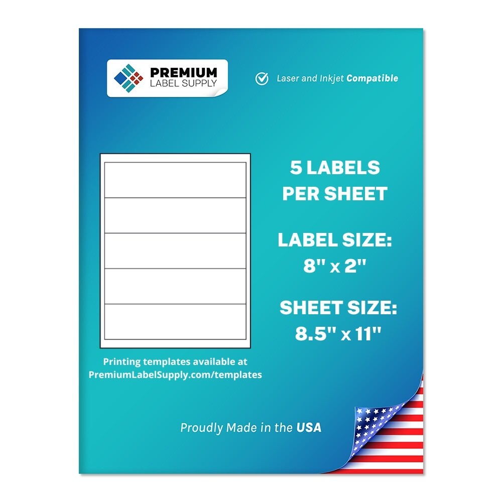 Avery Waterproof Inkjet Labels Avery® Durable Waterproof Labels, 2.5"
