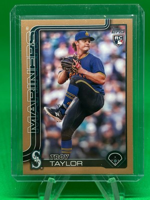 Troy Taylor Gold Rookie Card /2025 2025 Topps Series 2 #691 Seattle ...