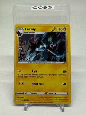Shining Fates - Luxray 33/72 Holo Rare - Pokemon Card | eBay