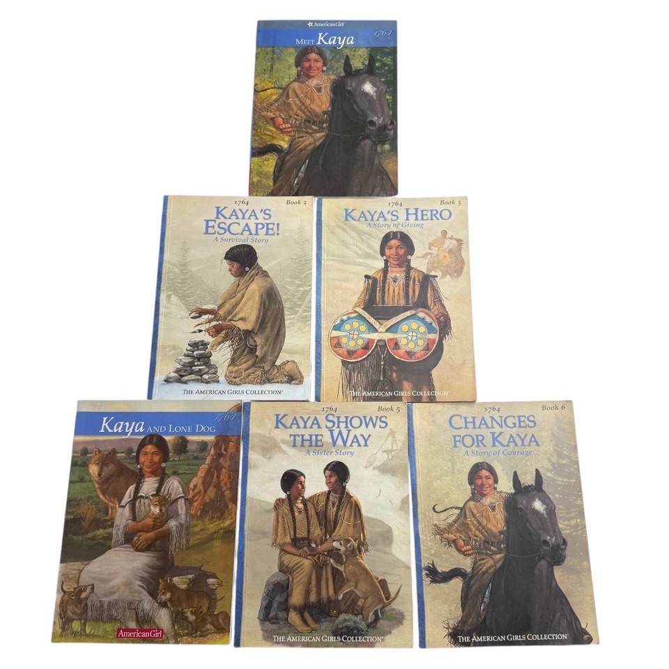 American Girl Kaya Book Set 1-6 Pleasant Company Meet Kaya 1764 ...