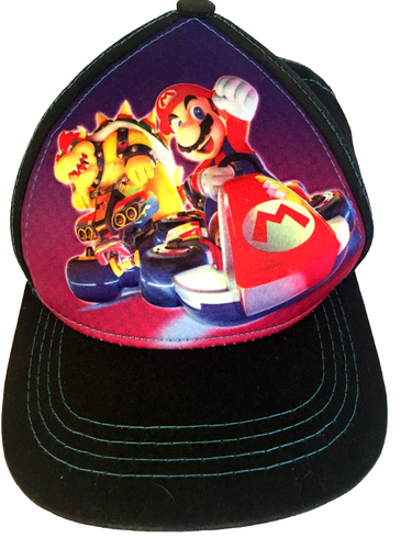 Super Mario Bros Cap Hat Youth Size: Adjustable Snapback Ships Same Day ...
