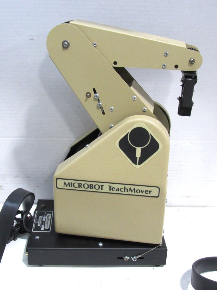 Questech Microbot TeachMover TCM Robot Arm Power Tested | eBay