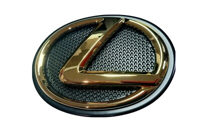 FITS LEXUS RX350 RX450h BASE EMBLEM 24K GOLD FRONT GRILLE 2010 2011 ...