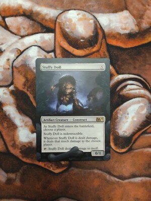 Magic the Gathering Stuffy Doll #2 Hand Painted Unique Custom MTG Alter ...