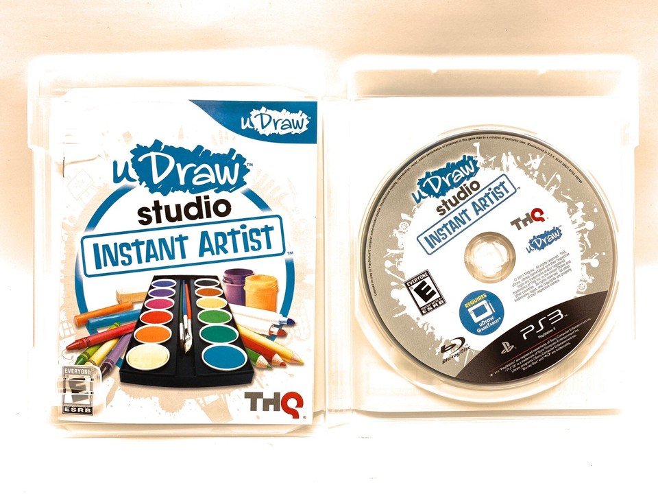 uDraw Studio Instant Artist Playstation 3 PS3 - Manual included | eBay