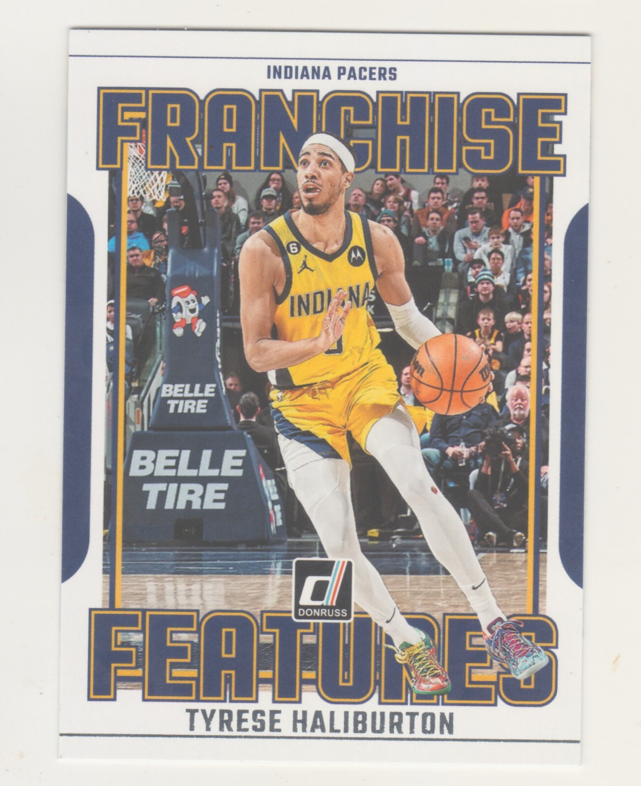 2023-24 Panini Donruss FRANCHISE FEATURES #9 TYRESE HALIBURTON Indiana ...