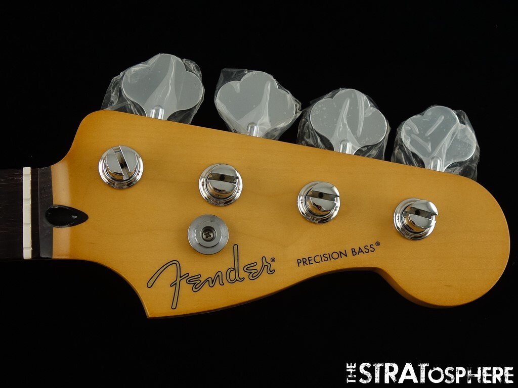 Fender Player II Precision P BASS NECK + TUNERS Bass Rolled Edges Slab ...