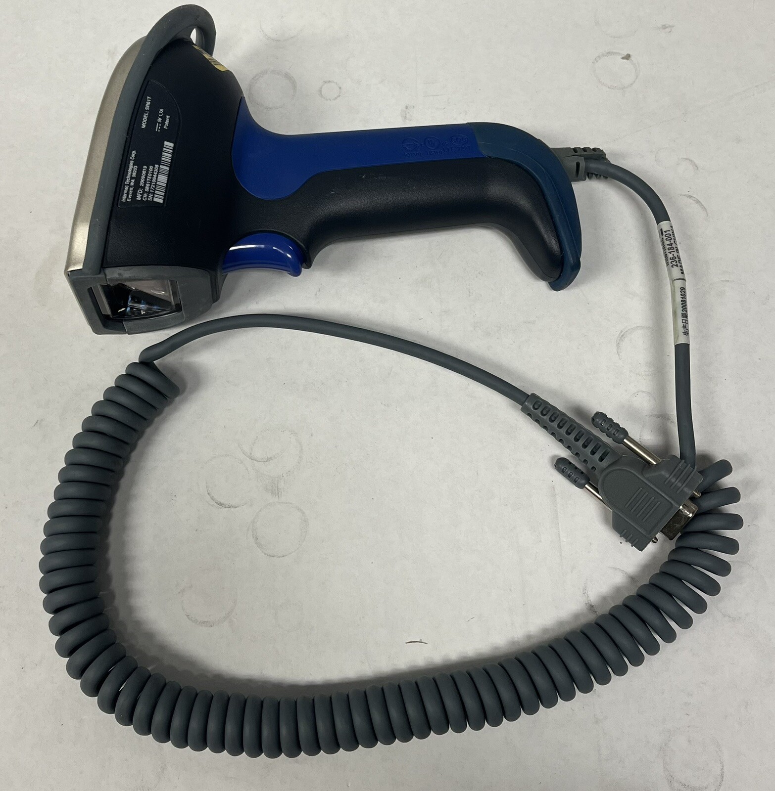 Intermec 236-186-001 Keyboard Wdg Cable 6.5' Feet Long Sr61t Ps2 To ...