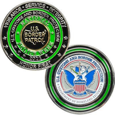 EL9-001A CBP Border Patrol Agent Commemorative America's Front Line ...