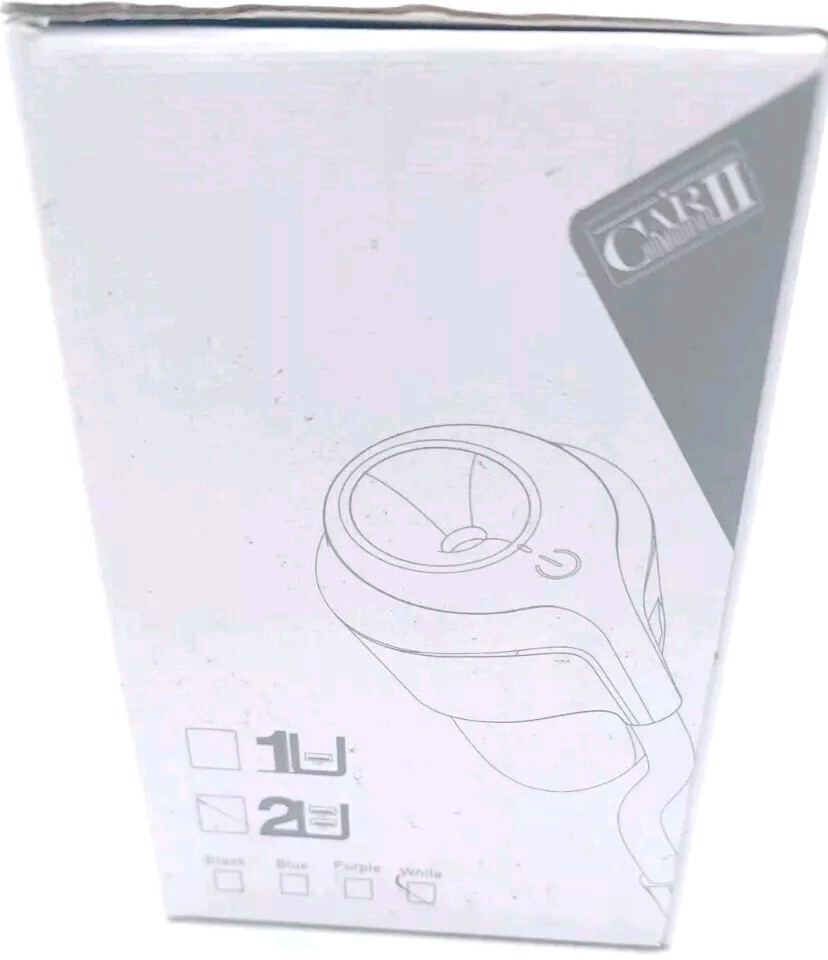 Car II (2) Humidifier/Diffuser/Scents 12V Auto/Car w/ 2 USB Ports Color ...