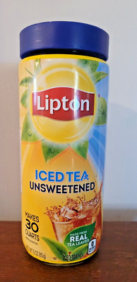Lipton Unsweetened Instant Iced Tea Mix , Makes 30 Quarts | eBay