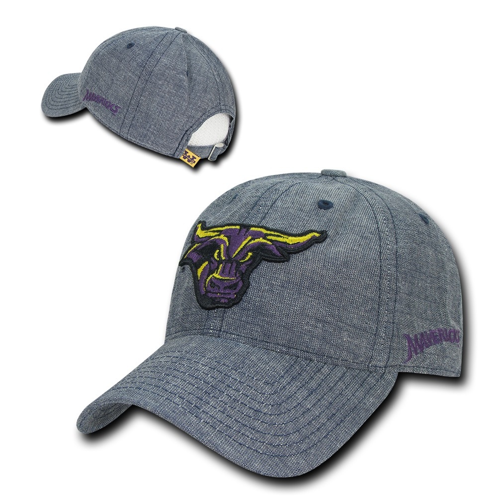 NCAA Mankato Minnesota State Mavericks University Relaxed Denim Caps ...