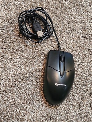 Innovera Basic Office Optical Mouse, 3 Buttons, Black, (IVR61029) | eBay